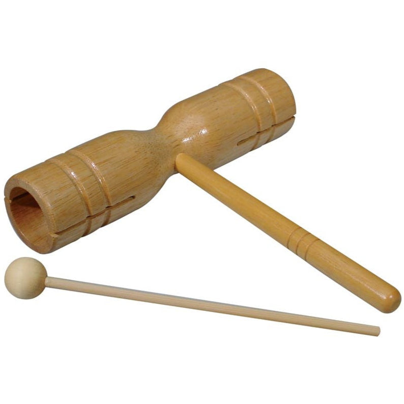 Hayman 2-Tone Tubular Woodblock with Beater | Music Bits Company